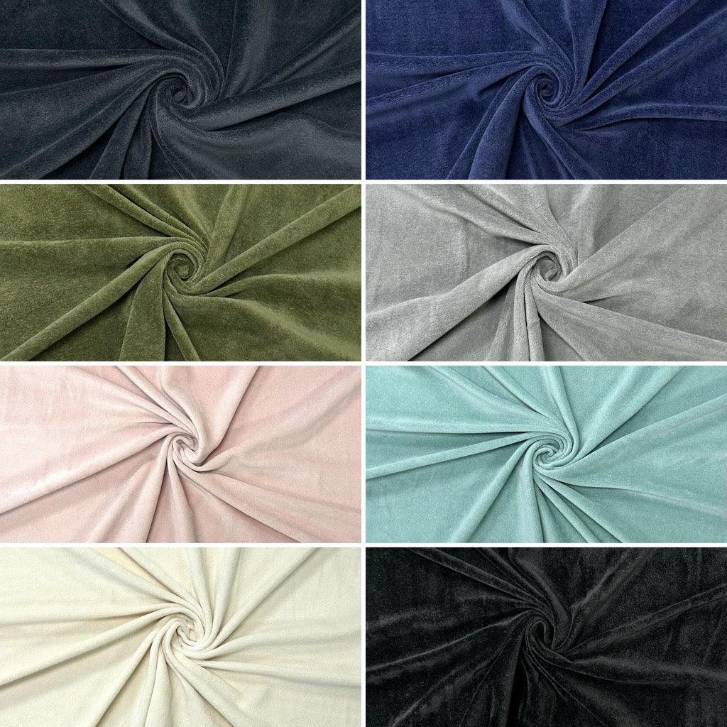 Plain Terry Velour Fabric | Best UK Prices | Pound Fabrics