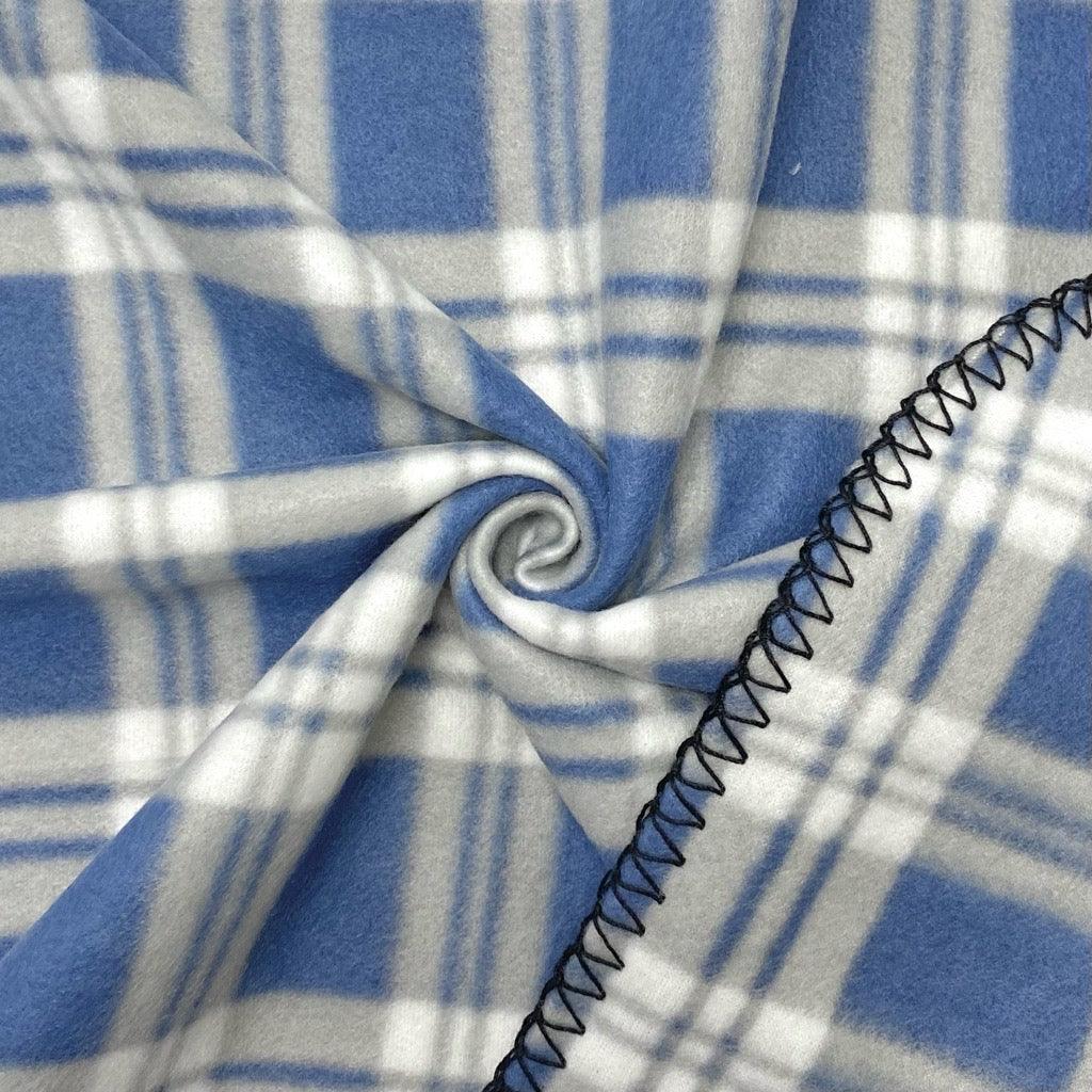 Checkered Fleece Blanket | Best UK Prices | Pound Fabrics