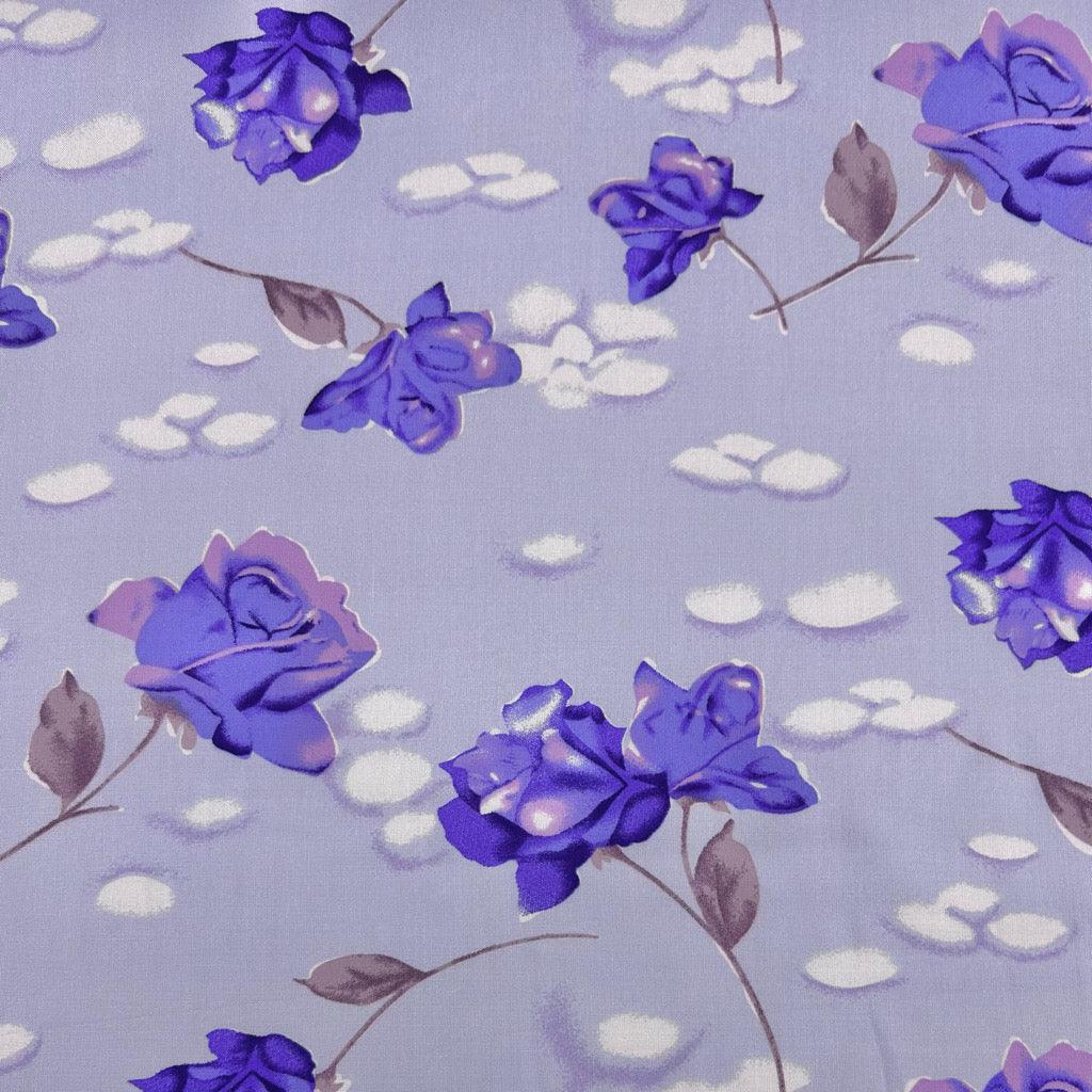 Roses and Spots Viscose Challis Fabric – Pound Fabrics