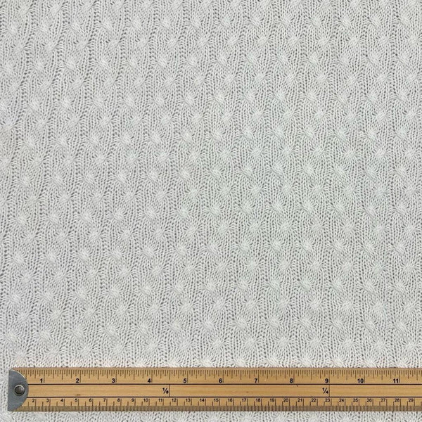 Cable Sweater Knit Fabric | Pound Fabrics
