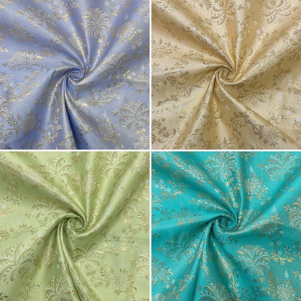 Abstract Floral Vines Brocade Fabric | Pound Fabrics