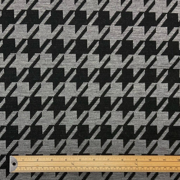 Dogtooth Knit Jersey Fabric | Best UK Prices | Pound Fabrics