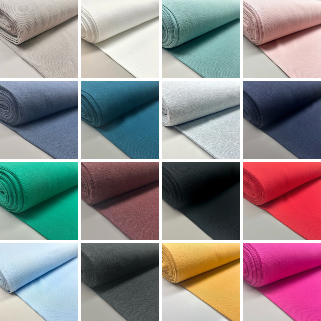 Ribbed Tubular Cuffing Fabric | Best UK Prices | Pound Fabrics