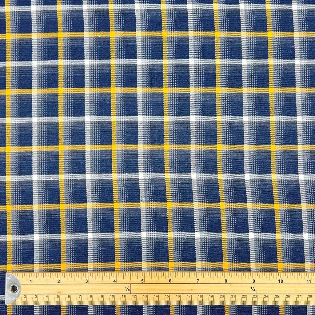 Checkered Tartan Brushed Polycotton Fabric | Best UK Prices | Pound Fabrics