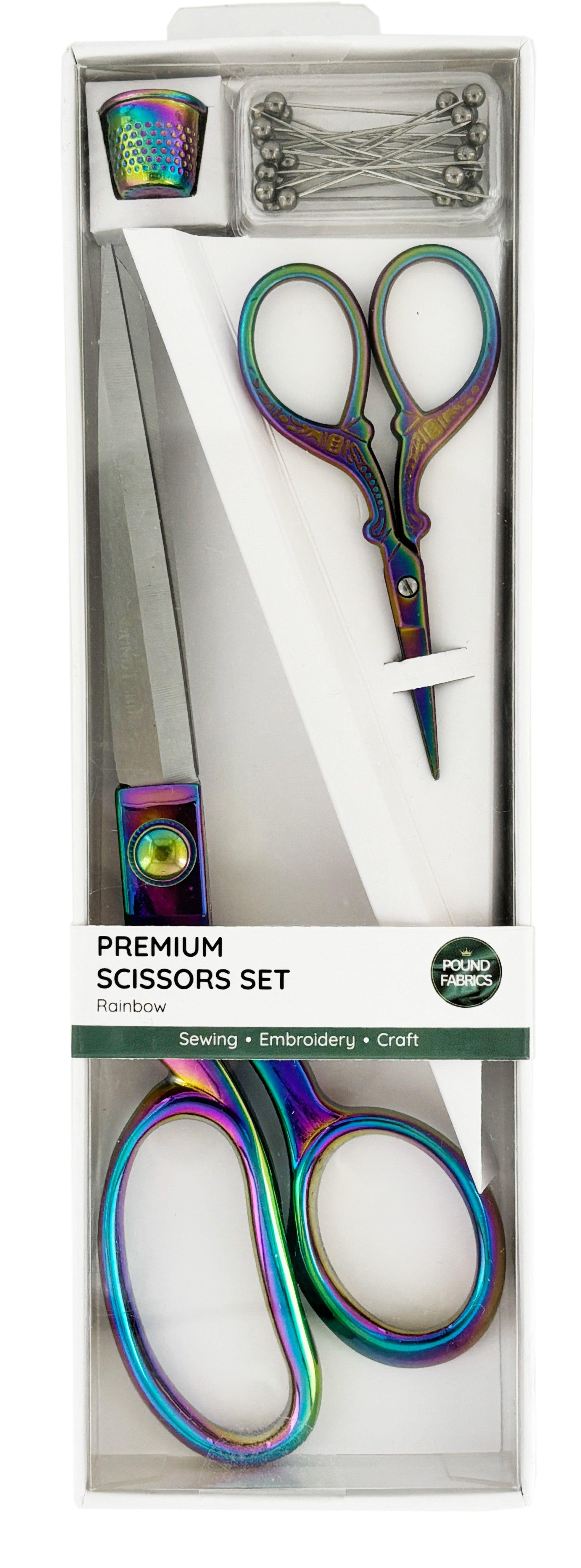Premium Scissors Set | Best UK Prices | Pound Fabrics