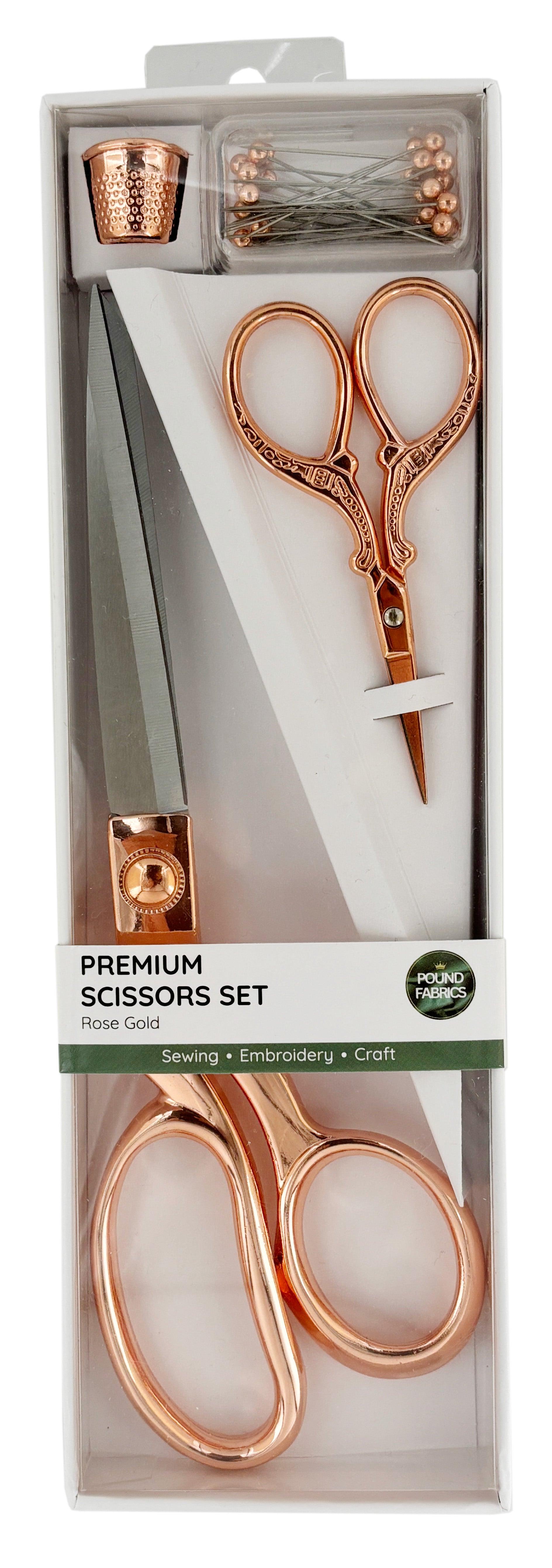 Premium Scissors Set | Best UK Prices | Pound Fabrics