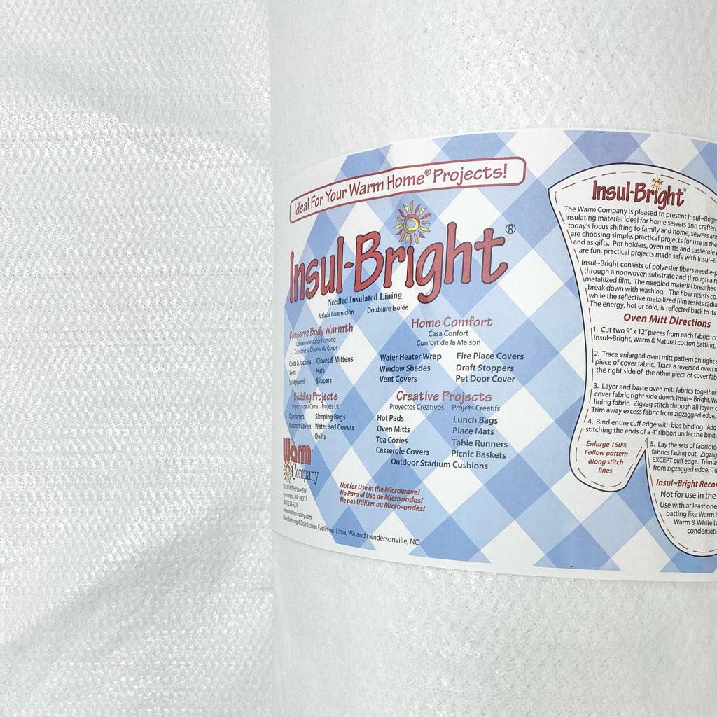 'Insul-Bright' Heat Resistant Wadding - For Quilting | Best UK Prices ...