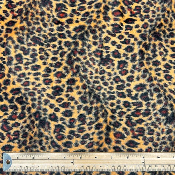 Brown Leopard Print Velboa Fabric – Pound Fabrics