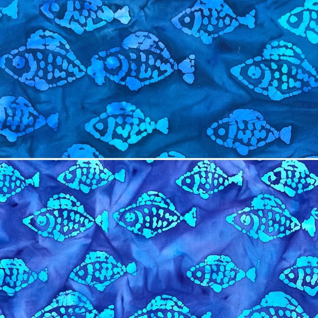 Buy Fish Cotton Batik Fabric Online | UK's Best Price Guarantee ...