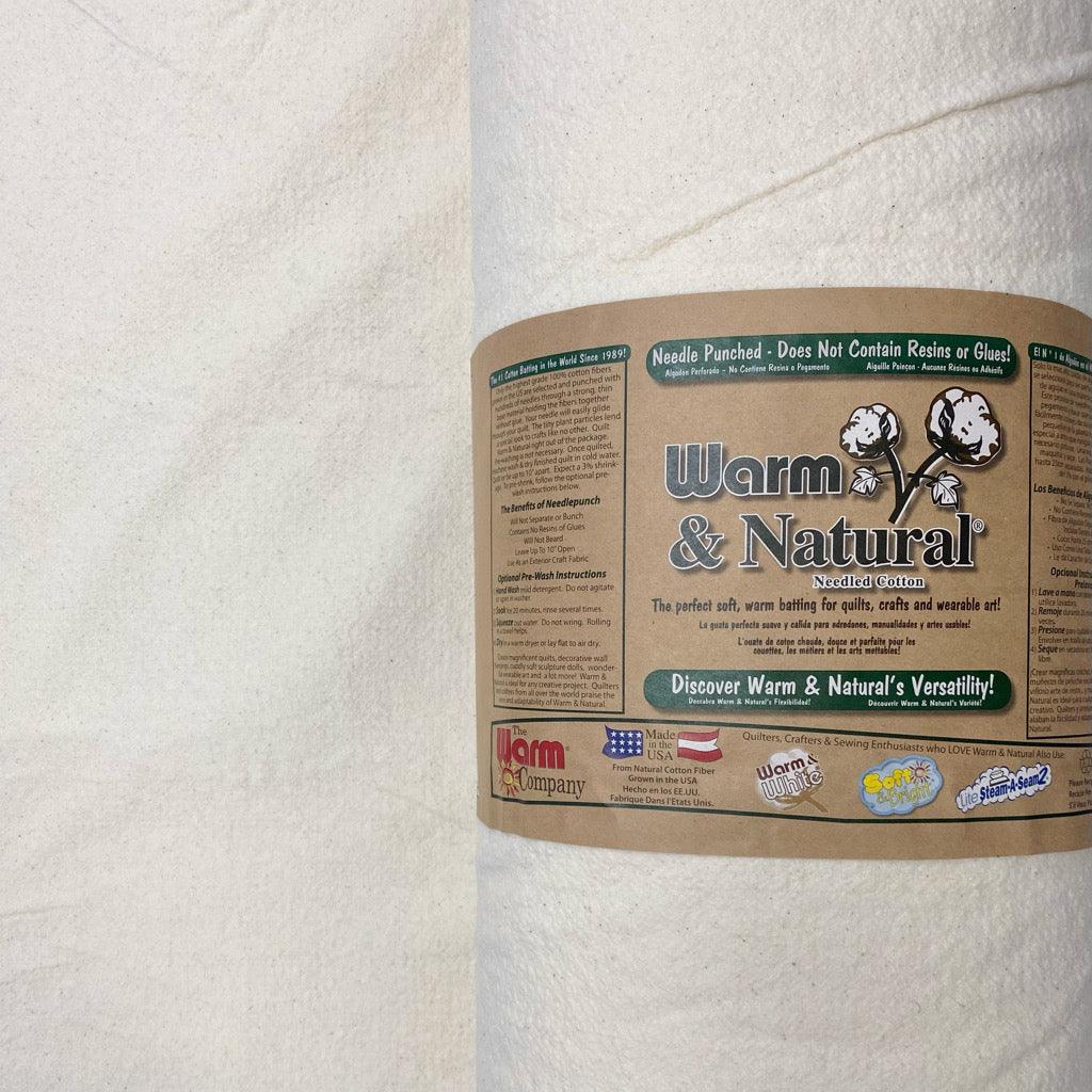 'Warm & Natural' Cotton Wadding - For Quilting | Best UK Prices | Pound ...