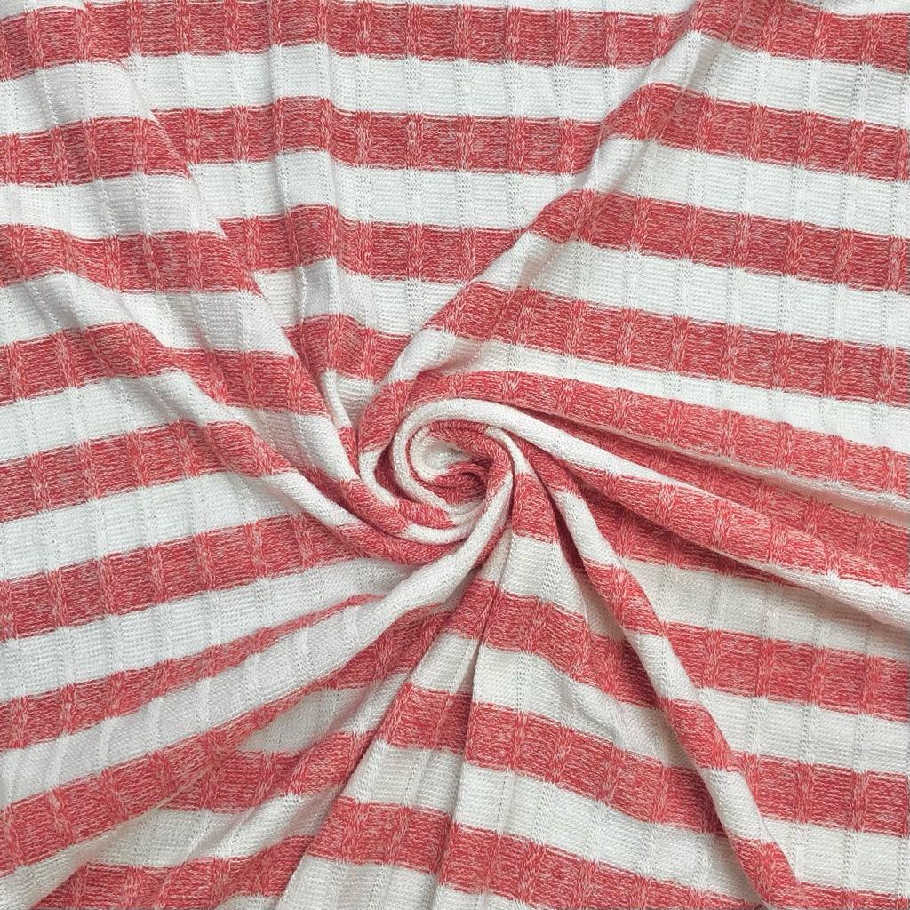 Striped Rib Knit Fabric – Pound Fabrics