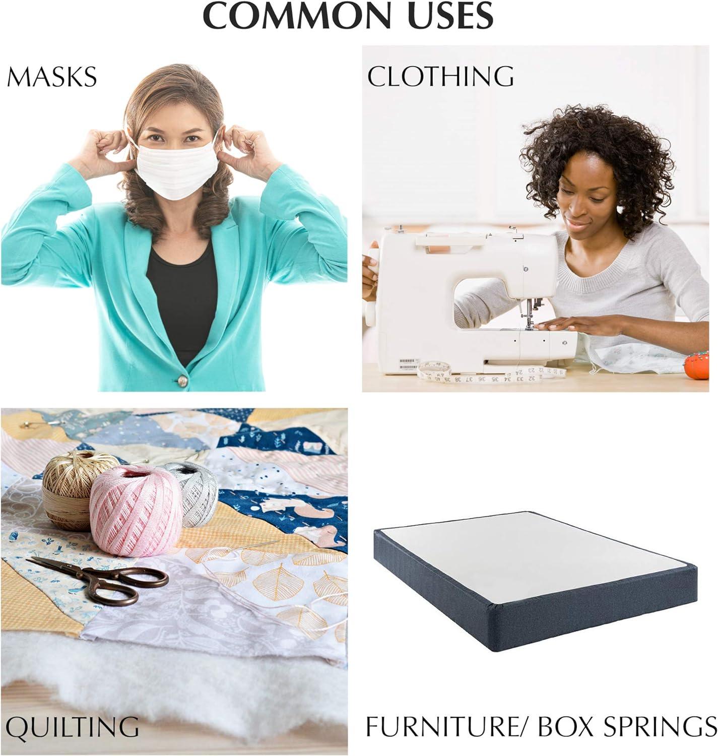 Sew-in Spun-bond Non-Woven Interfacing - 3m Pre-cut | Best UK Prices ...