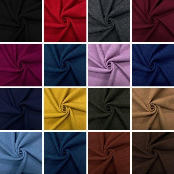 Plain 100% Boiled Wool Fabric | UK's Best Price Guarantee! – Pound Fabrics