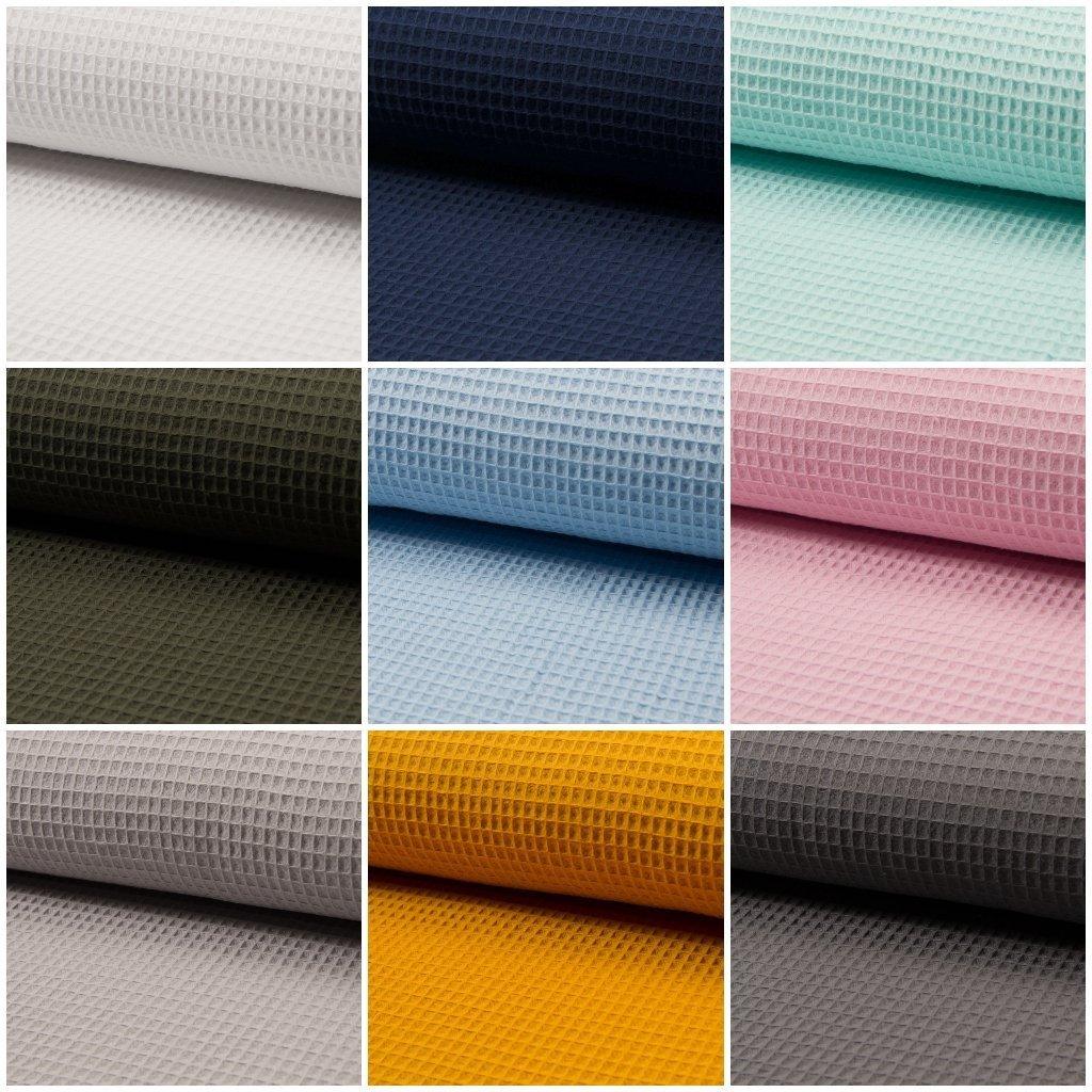 100% Cotton Waffle Fabric | Best UK Prices | Pound Fabrics