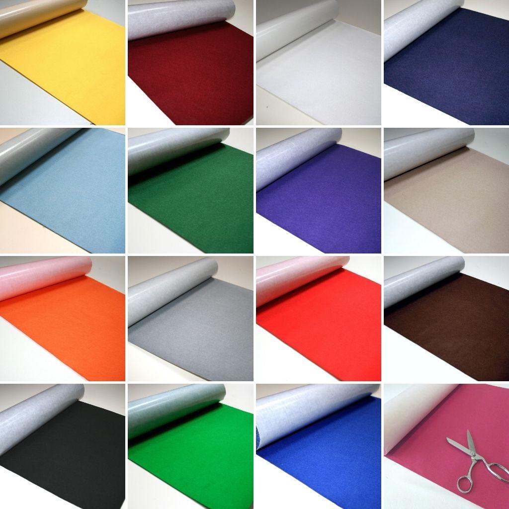 Self Adhesive Felt Fabric - 5m Roll | Pound Fabrics