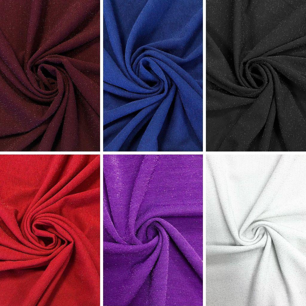 Plain Lurex Scuba Fabric | Best UK Prices | Pound Fabrics