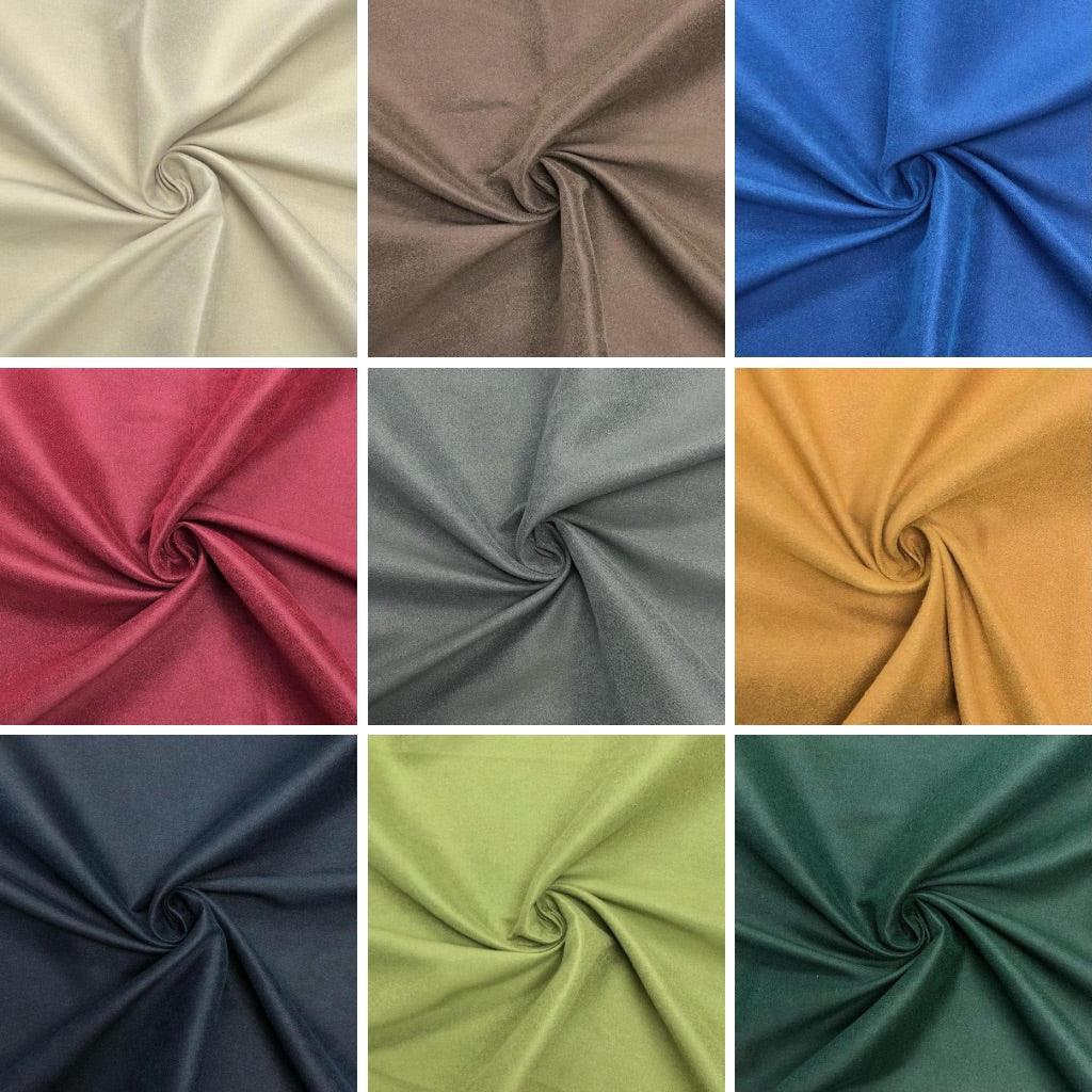 Faux Suede Fabric - Plain | Best UK Prices | Pound Fabrics