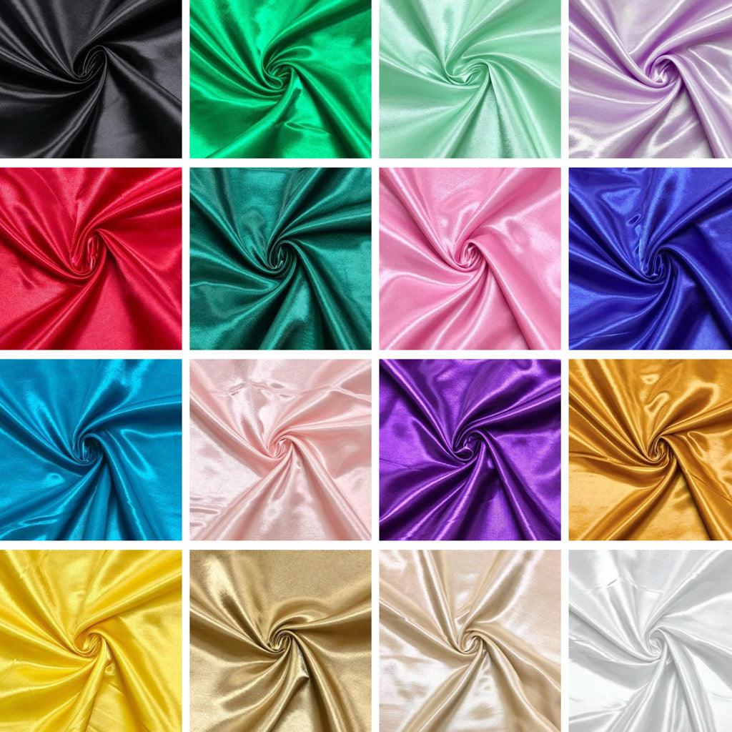 Buy Plain Shantung Satin Fabric Online | UK's Best Price Guarantee ...